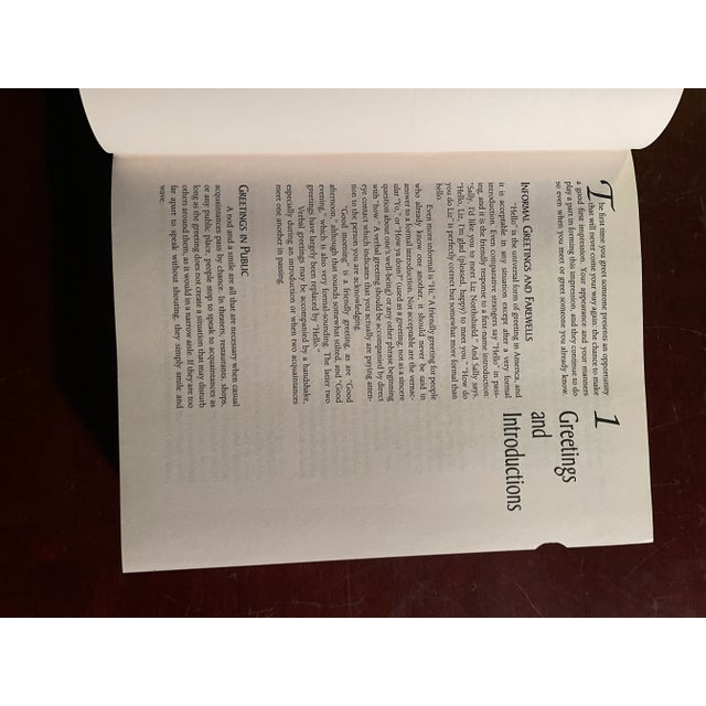 Emily Post's Etiquette Blue Book by Elizabeth Post Vintage 1992 | Chairish