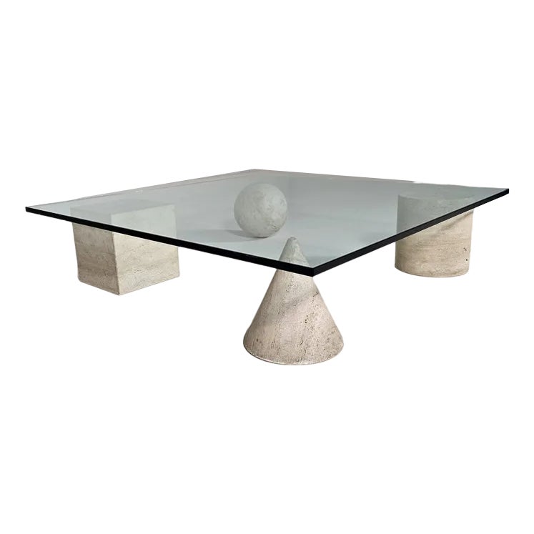 Metafora Coffee Table Attributed To Massimo And Lella Vignelli For