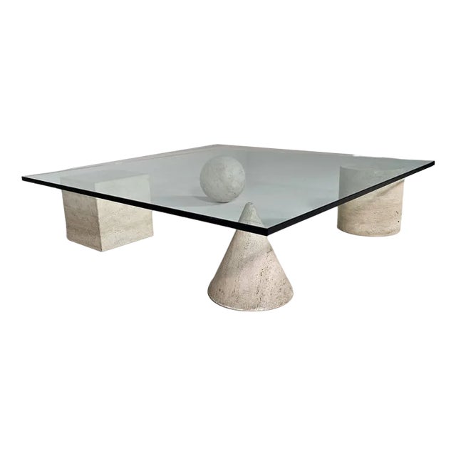 Metafora Coffee Table Attributed To Massimo And Lella Vignelli For