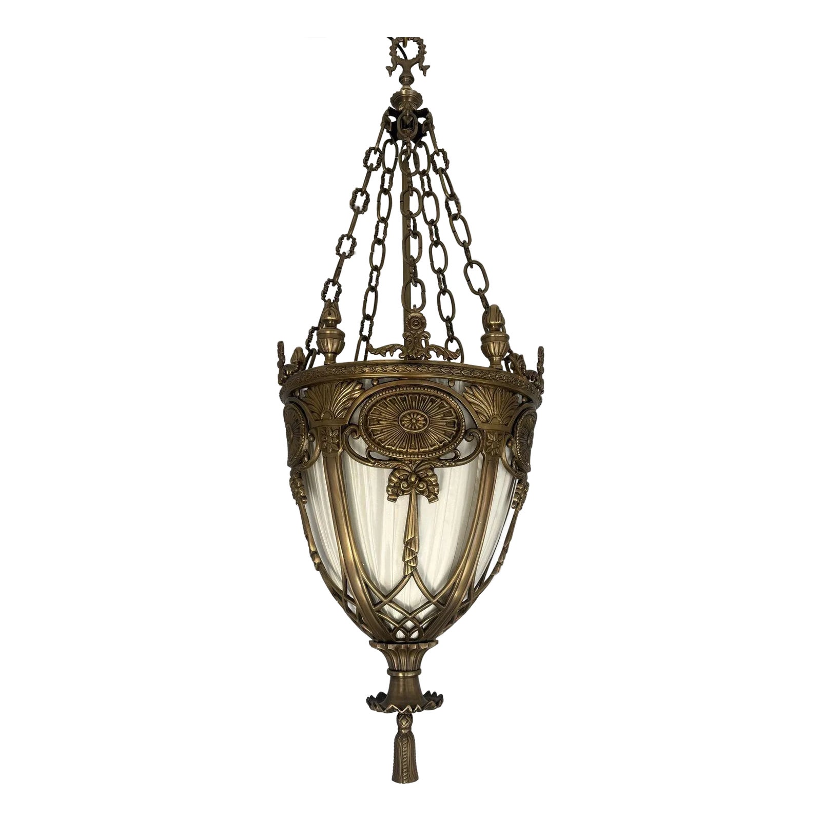 Antique Italian Hanging Light | Chairish