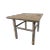 Rustic Antique Wood Side Table | Chairish