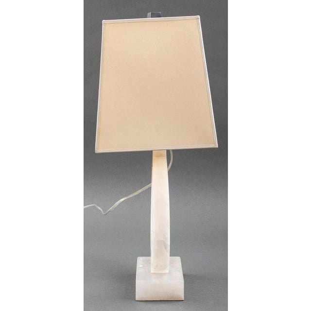 Madison Alabaster Table Lamp | Chairish