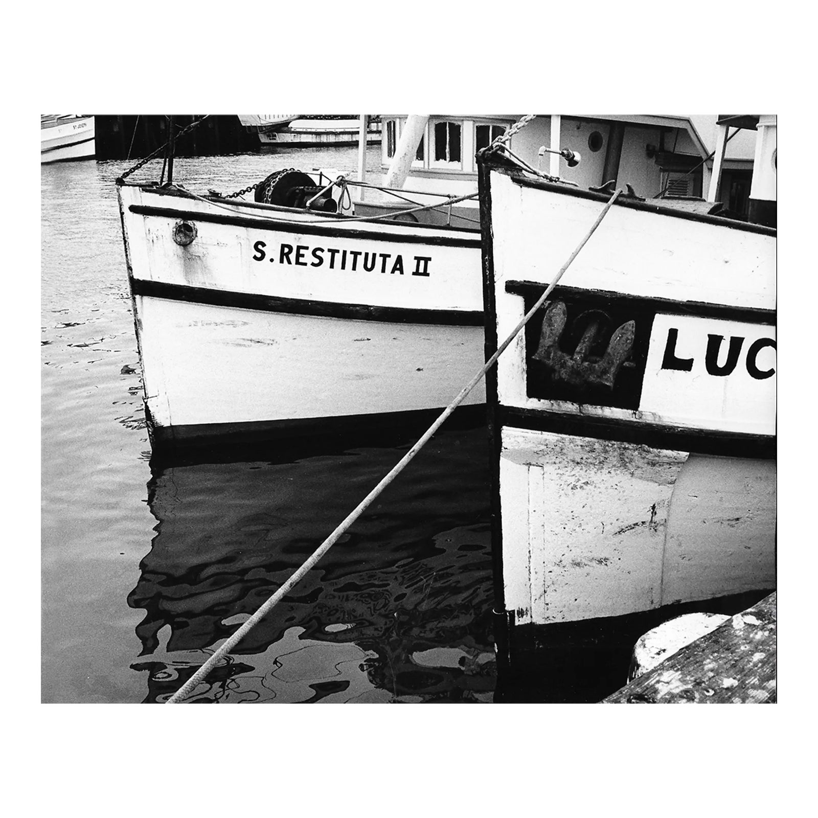 1974 Italian Boats Coastal Photograph by Don Ware | Chairish
