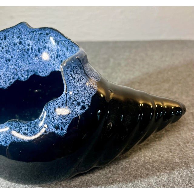 Mid 20th Century Van Briggle Art Pottery Conch Shell Planter/Vase ...