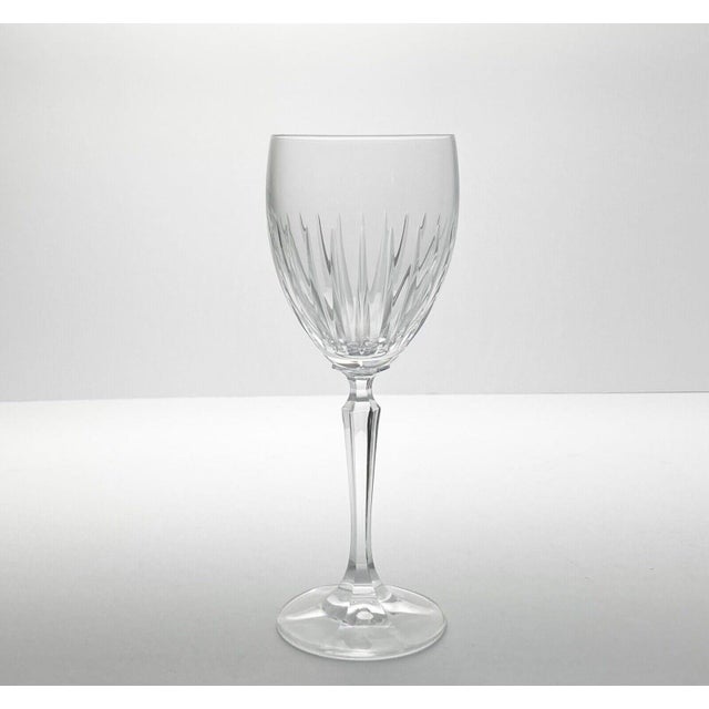 1990s Schott-Zwiesel “Ceremony” Set of 5 Crystal Wine Goblets | Chairish