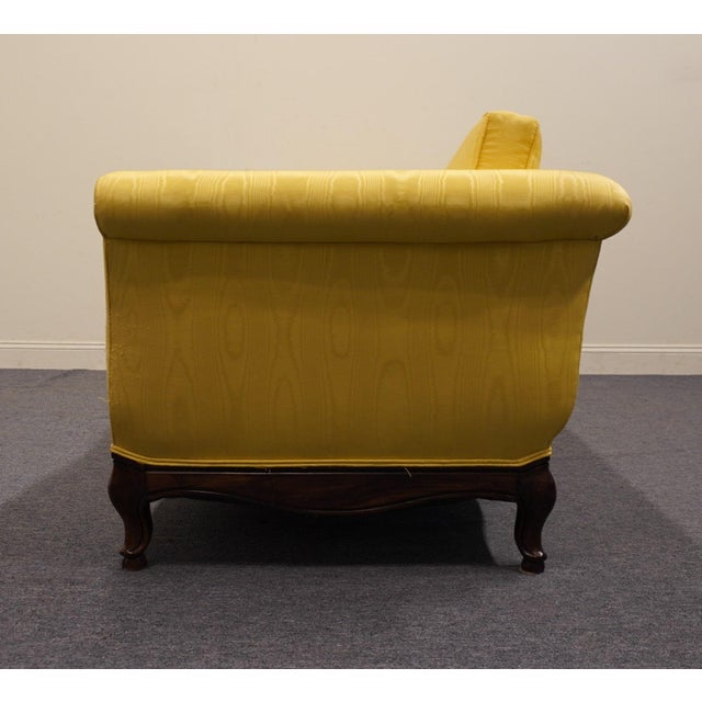 Thomasville Furniture Retro Country French 99" Parlor Sofa W. Yellow ...