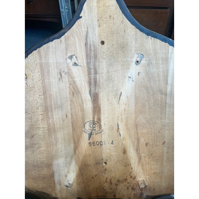 1930s Fiddleback Oak Desk Chair | Chairish