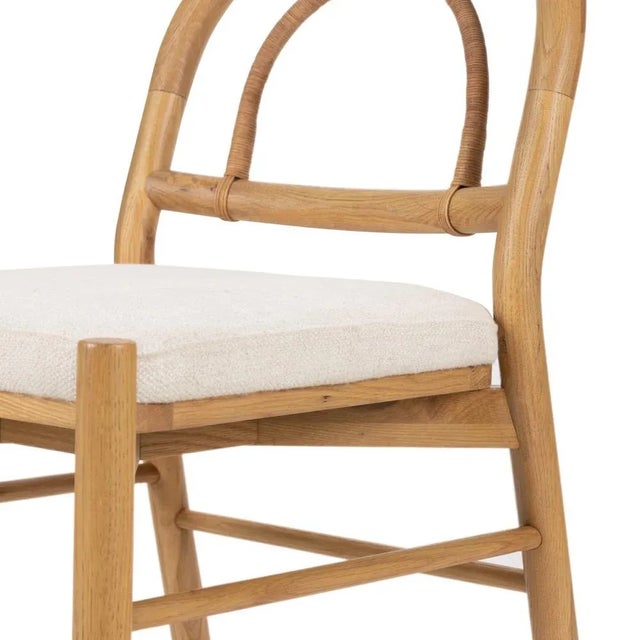 Pace Dining Chair, Burnished Oak | Chairish