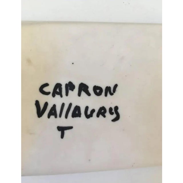 Roger Capron Signed Ceramic Dishes- Set of 2 | Chairish