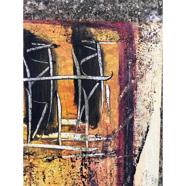 Late 20th Century Abstract Expressionist Painting by R. Avila | Chairish