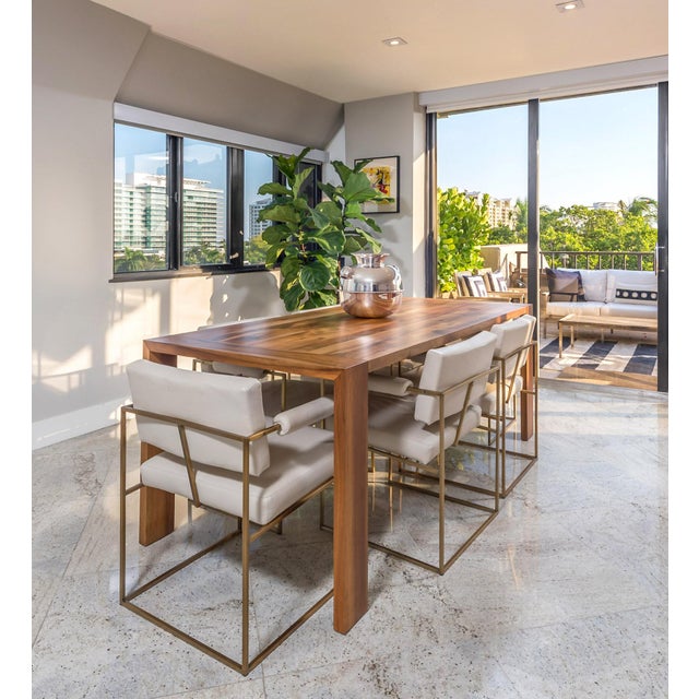 Authentic Ligne-Roset Eaton Dining Table | Chairish