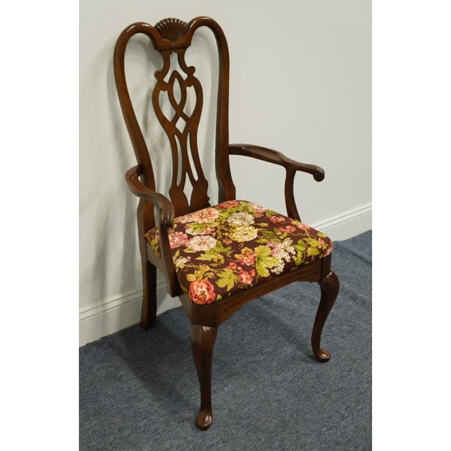 Thomasville Furniture Carlton Hall Traditional Style Dining Arm Chair ...