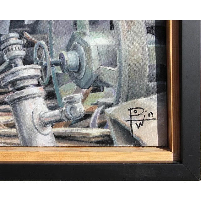 2005 "Legacy" Contemporary Surrealist Landscape Painting of an ...