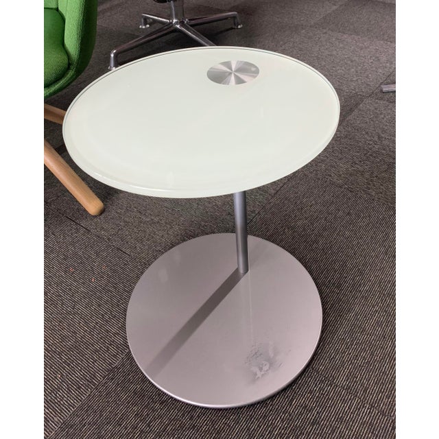 Steelcase Await Table with Glass Top | Chairish