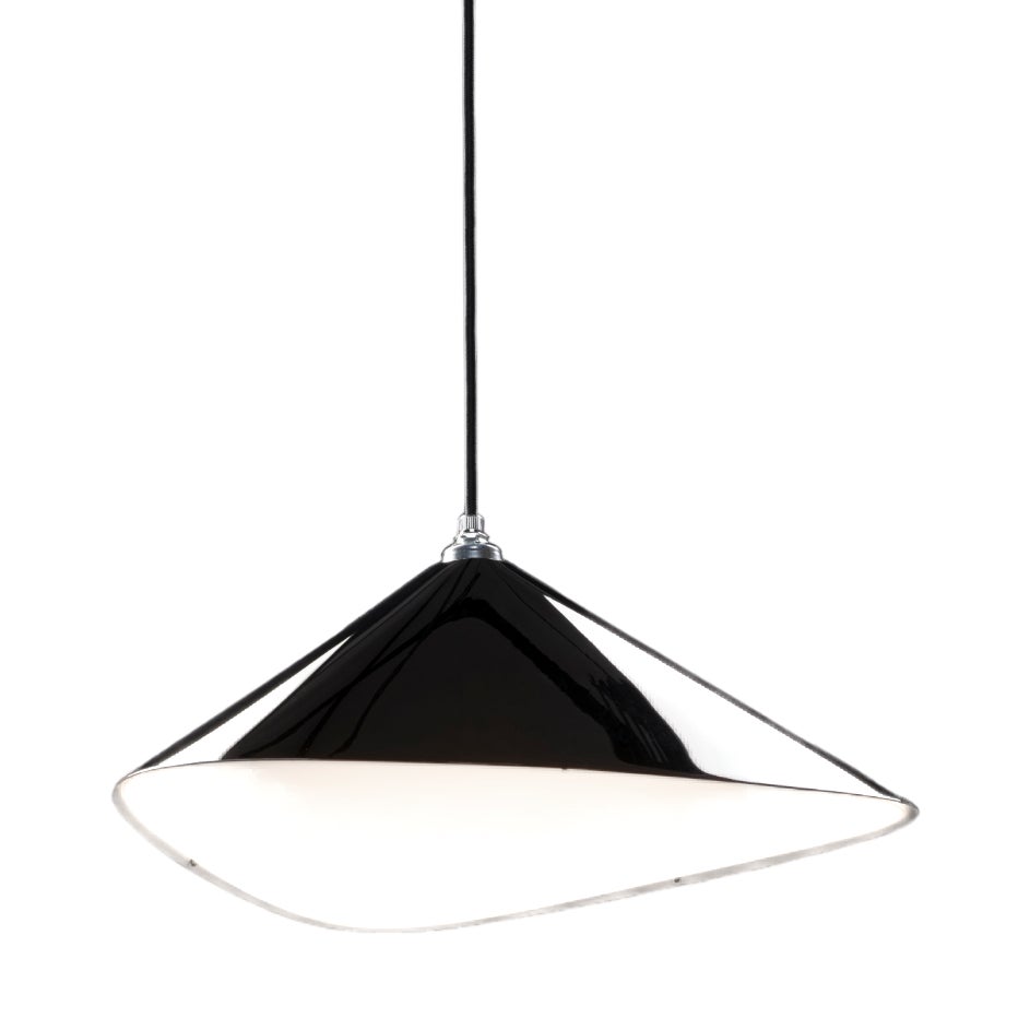 Emily II in High Gloss Paint Pendant Light from Moss Objects | Chairish