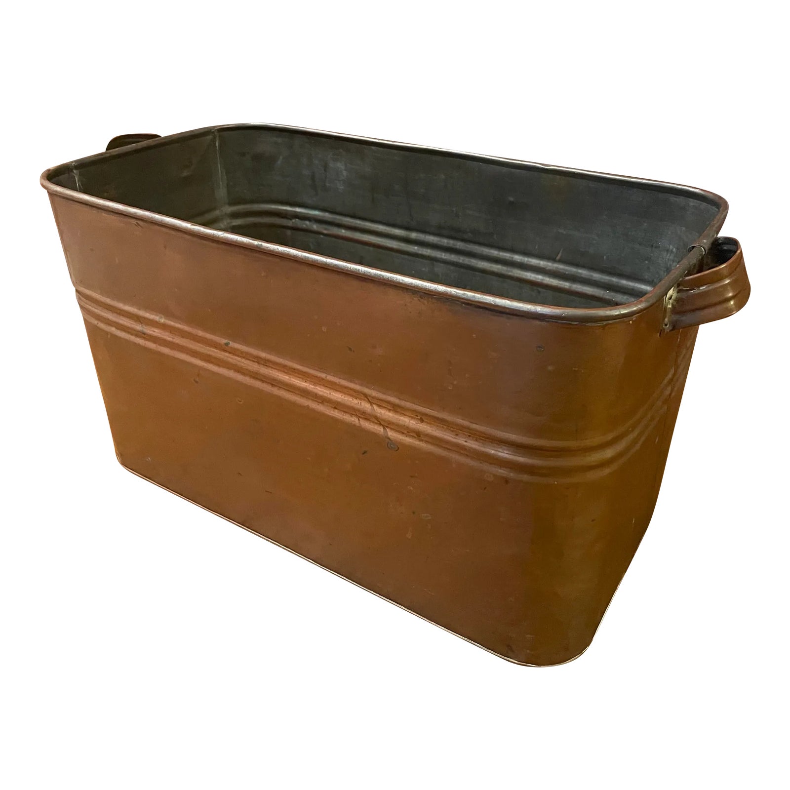 Antique Early 1900s Copper Boiler Pot | Chairish