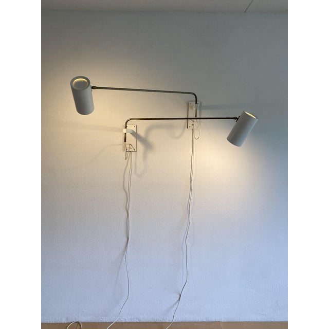 Model 39 Wall Lamps by Willem Hagoort for Hagoort Lamps, 1960s, Set of ...