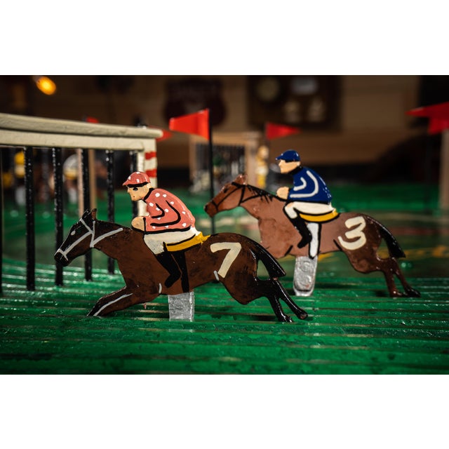 Antique 1900s Arlington Racetrack Thoroughbred Horse Racing Machine ...