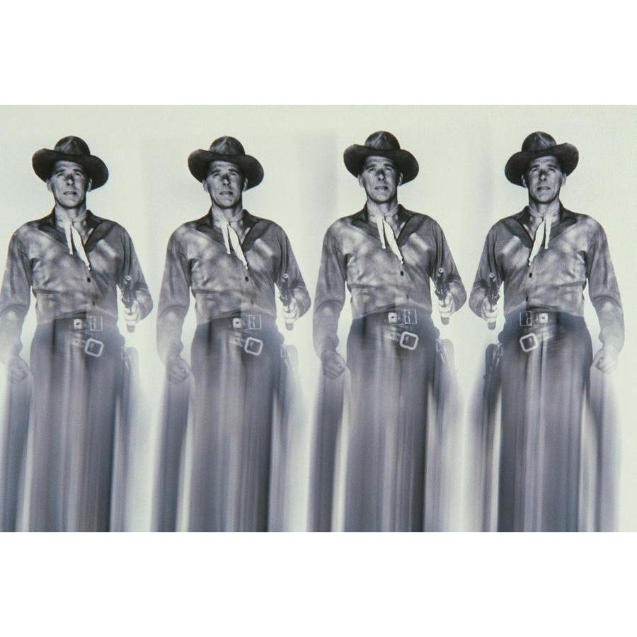Ronald Reagan Cowboy Contemporary Photograph on Paper | Chairish