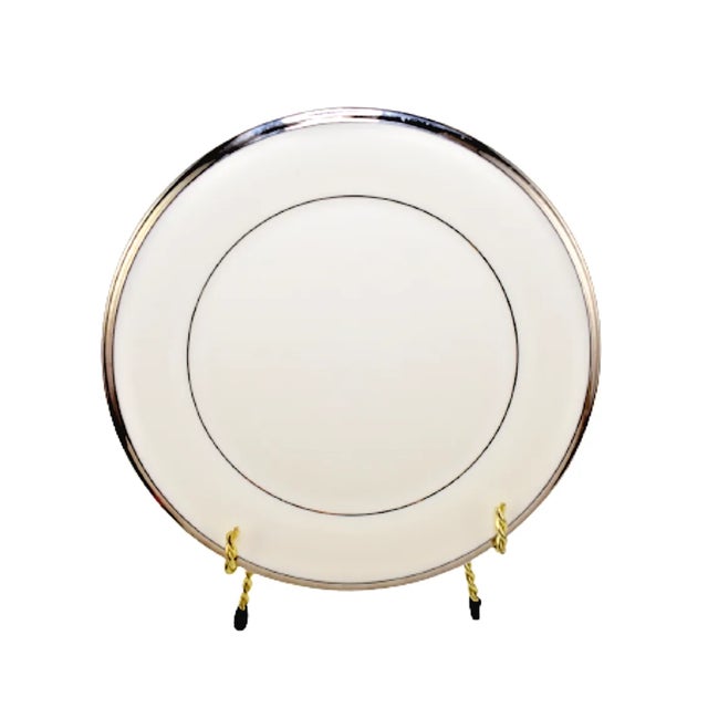 Late 19th Century Lenox Solitaire Bread/Dessert Plates- Set of 9 | Chairish