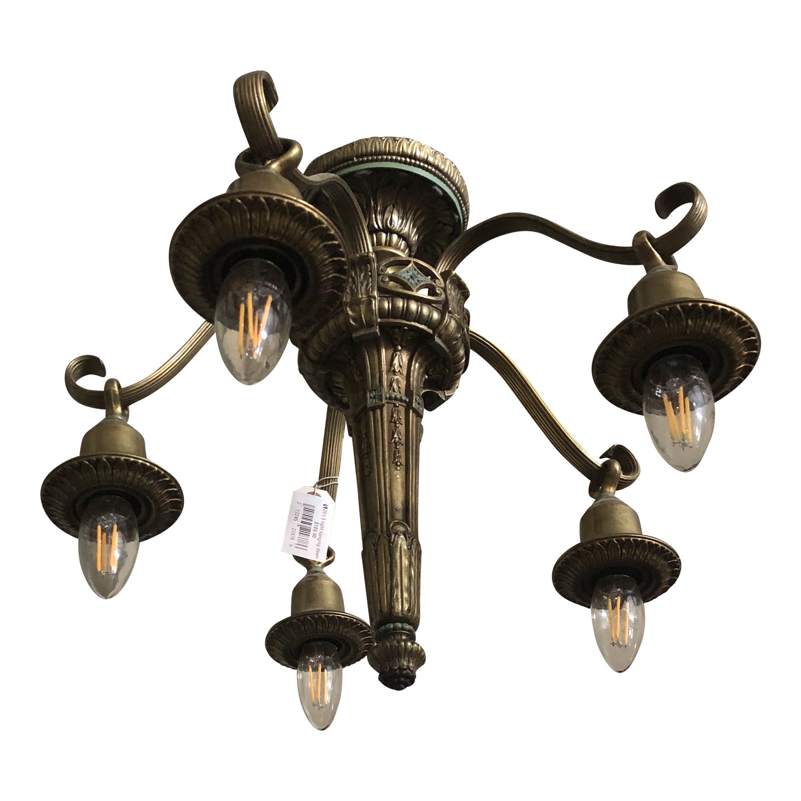 Early 19th Century Antique Empire Light | Chairish