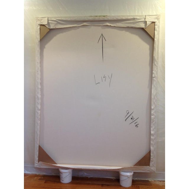 Contemporary "Time Distortion Effects" Oil & Charcoal Painting by Don ...