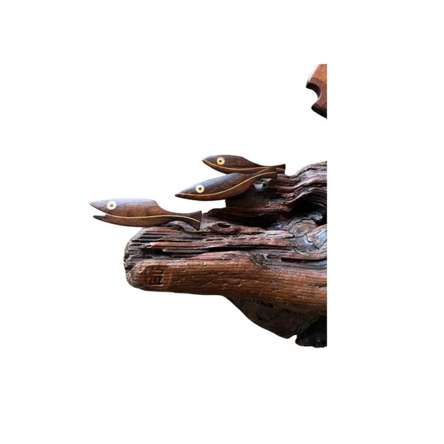 Vintage 1970s Heinz Norhausen Mid-Century Modern Parquet Exotic Wood ...