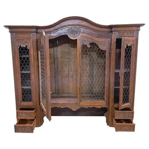 Antique French Wall Hutch | Chairish
