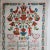 Beautiful Vintage 1969 Cloth Repeater Calendar | Chairish
