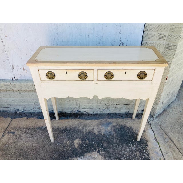 Hollywood Regency Style Console Table | Chairish