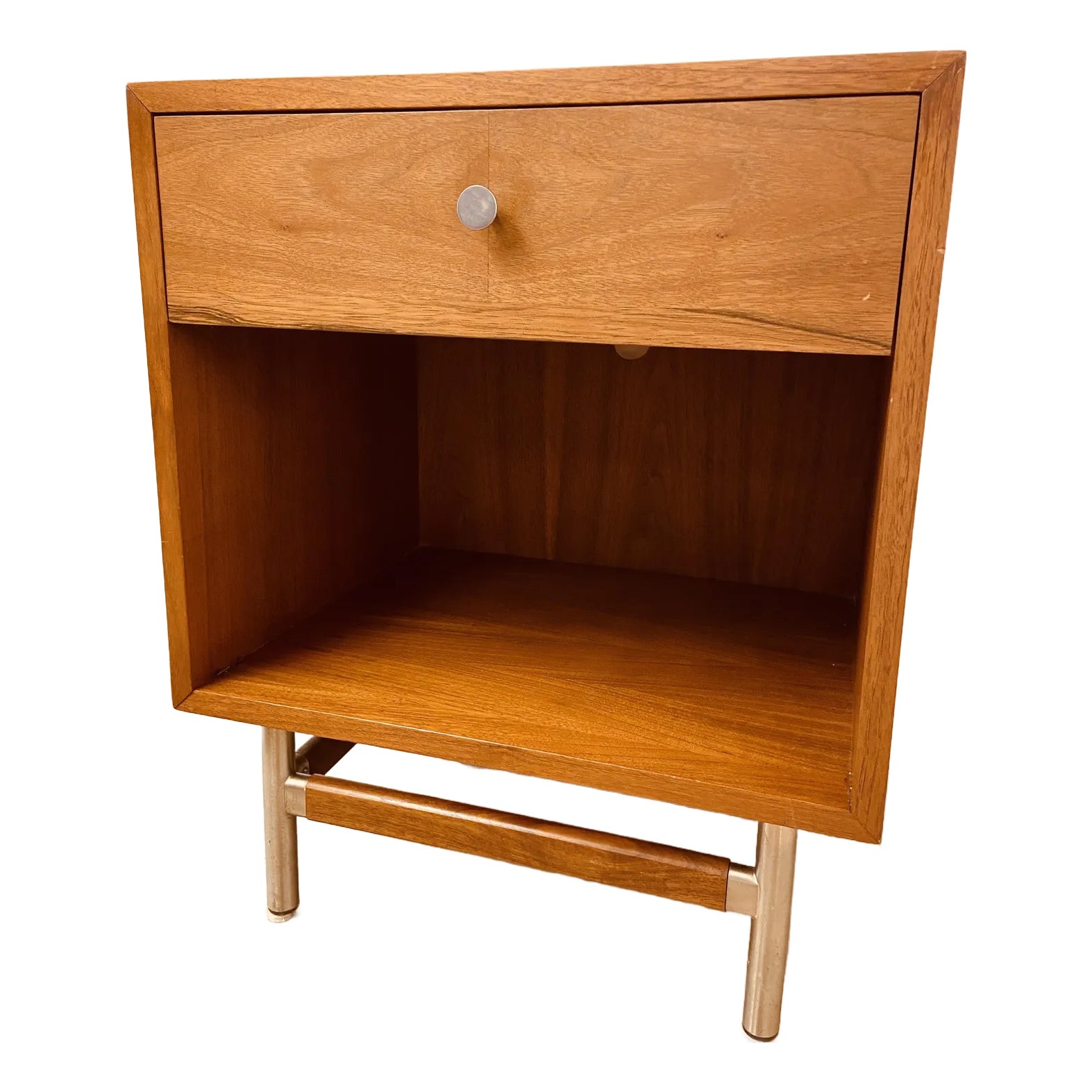 1960s Mid Century Modern Kroehler Signature Line Nightstand | Chairish