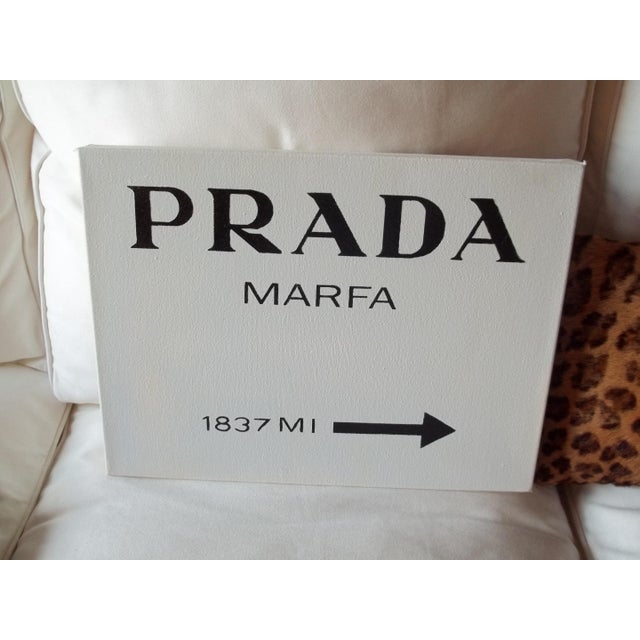 Prada Marfa Sign Painting | Chairish