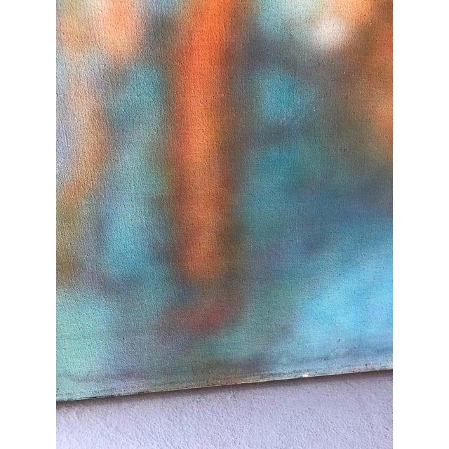 Wayne Timm : Large Vintage Painting Titled: “Grand” 1968 | Chairish