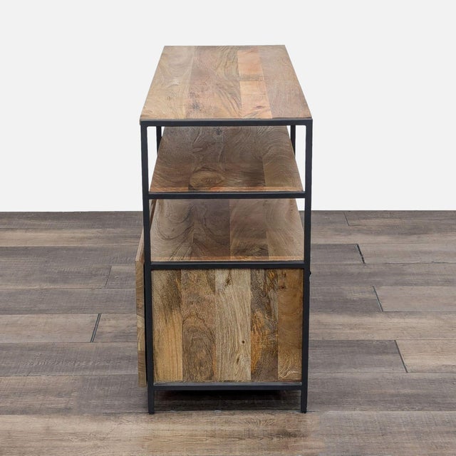West Elm Industrial Modular Media Console | Chairish