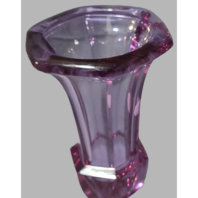 Late 20th Century Vintage Moser Germany Crystal Alexandrite Neodymium ...