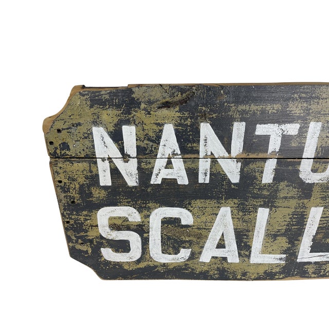 1950s Nantucket Scallop Sign | Chairish