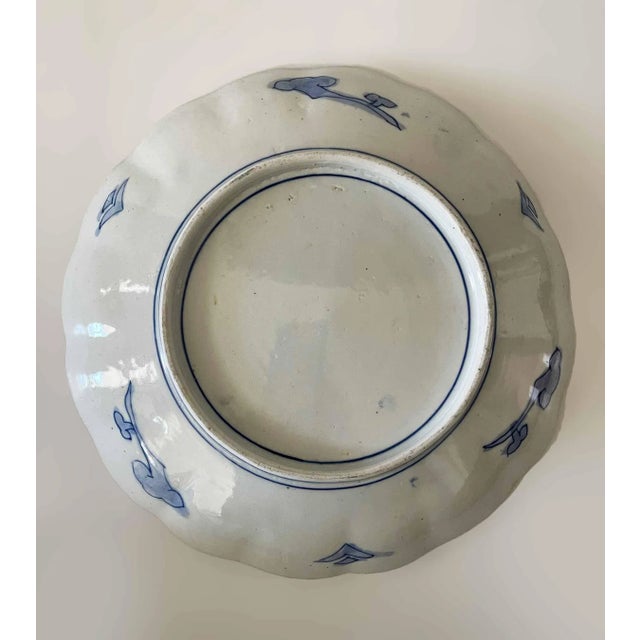 Vintage Hand Painted Japanese Porcelain Plates- Set of 7 | Chairish