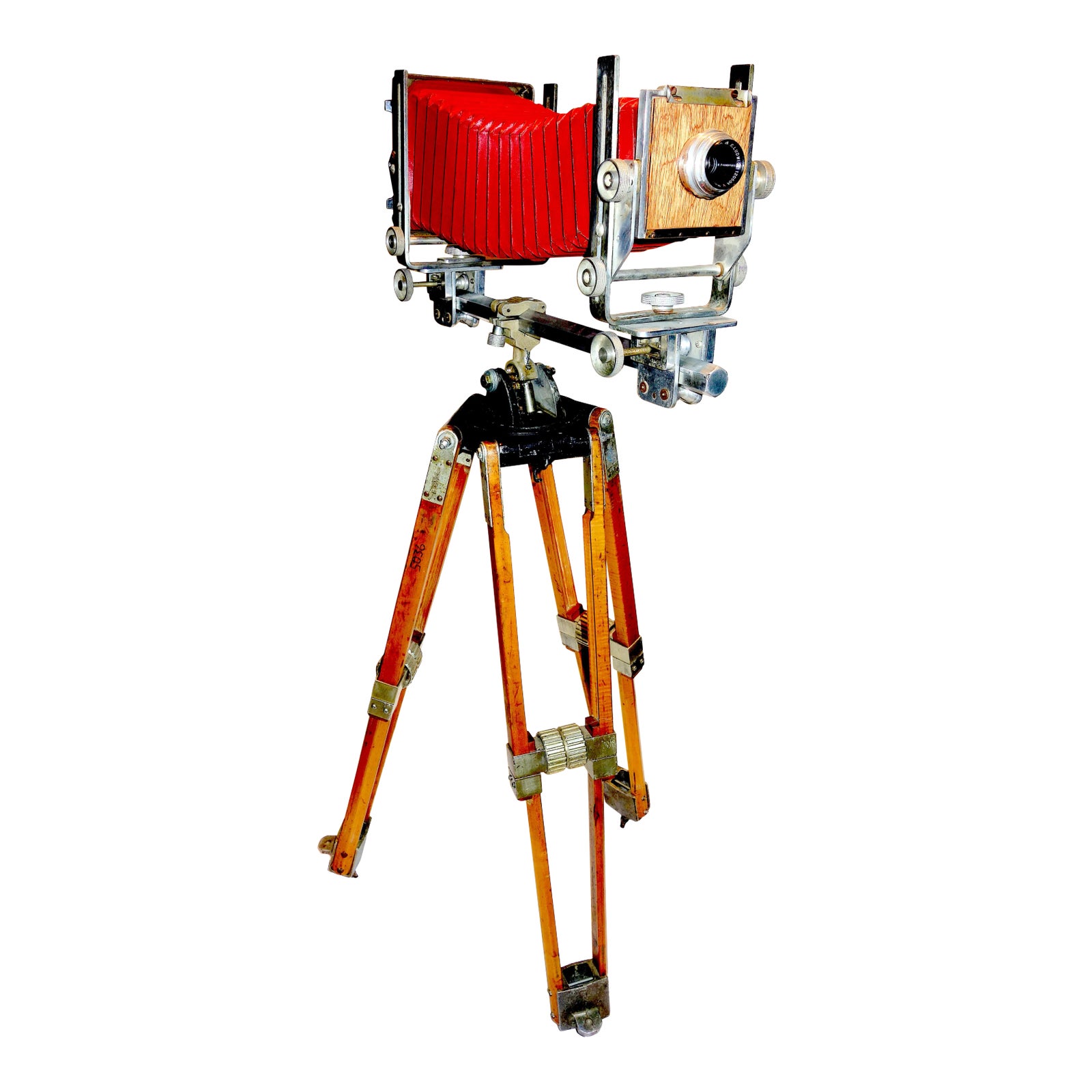 4×5 View Camera Display Circa 1950 | Chairish