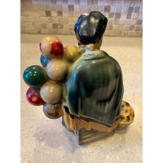Vintage Chalkware Balloon Man and Woman Roman Art Co., Numbered - Set ...