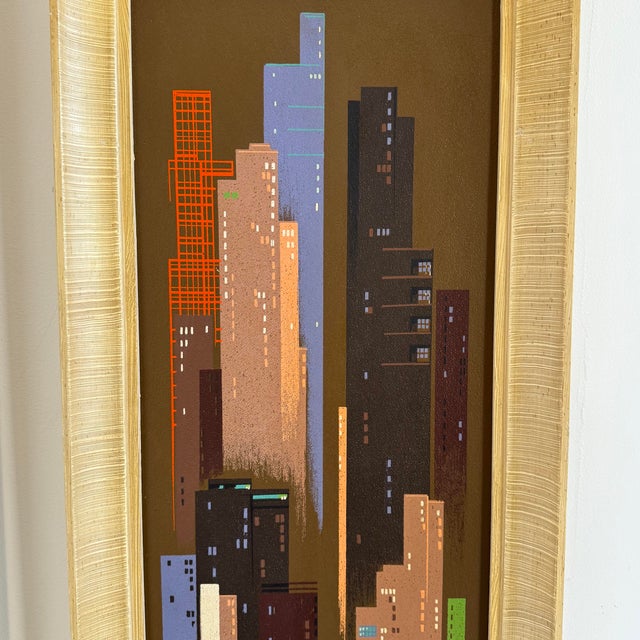 Pair of Charles Ragland Gunnel Cityscape Prints | Chairish
