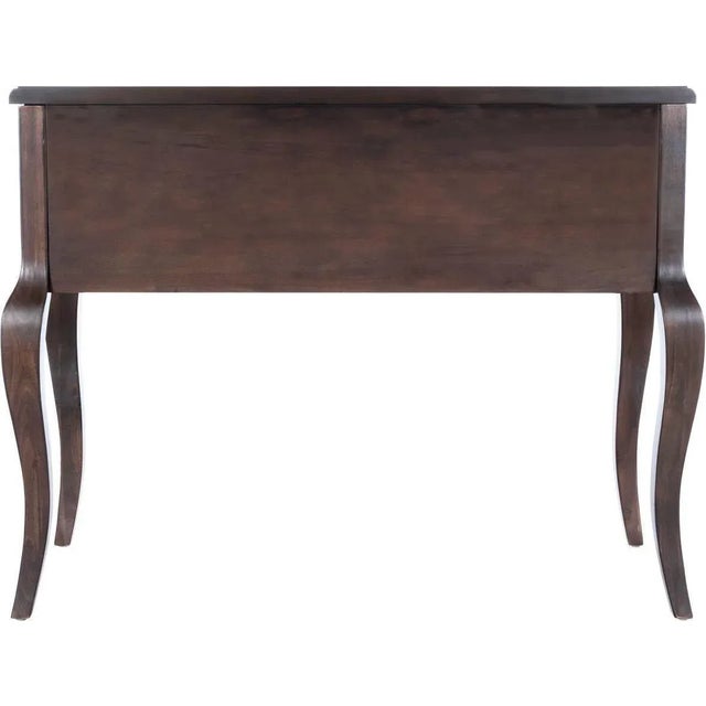 Cabriole Legs Coffee Distressed Desk | Chairish