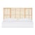 Falyn Rectangle Headboard - Natural, Full | Chairish