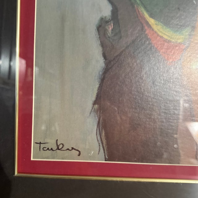 Late 20th Century "Socialite Dua- On the Stage" by Itzchak Tarkay ...