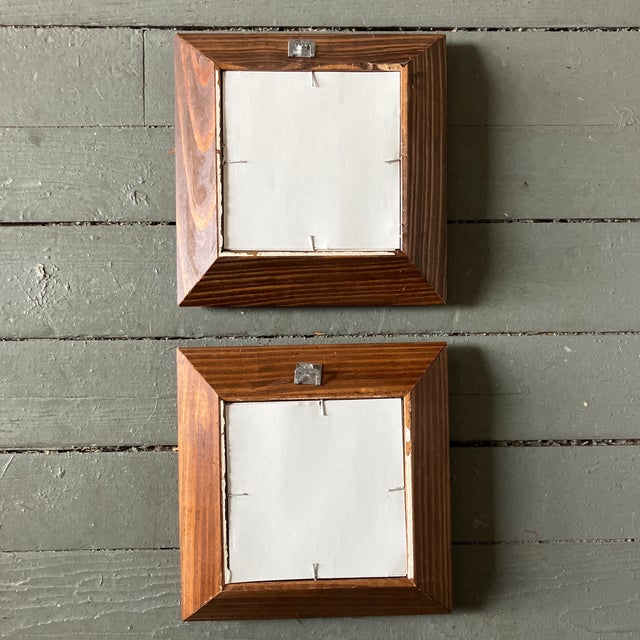 1980s Two Original Wayne Cunningham Abstract Pen and Ink Drawings Set ...