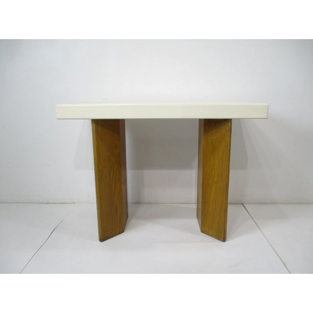 Paul Frankl Cork Top Console Table for Johnson Brothers Furniture Co ...