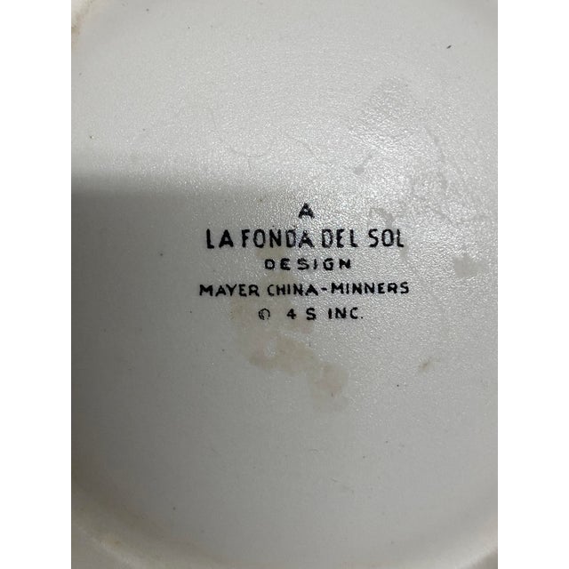 Alexander Girard La Fonda Del Sol Porcelain Bowls, Set of Four | Chairish