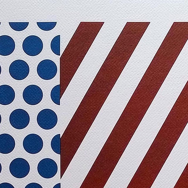 1980s Original Roy Lichtenstein "Forms in Space" Limited Edition ...