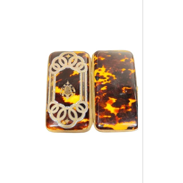 Brass Cigarette Case, 1880s | Chairish