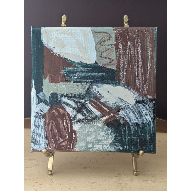 Original "Inner Vision" Abstract Expressionist Painting | Chairish