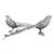Pewter Pheasant Bird Sculptures | Chairish